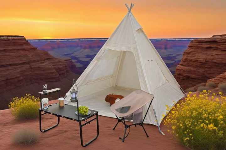 Indian A-Frame Tent Lovely Oxford Fabric Camping and Garden Tent with ...