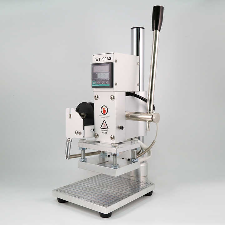 Hot Stamp Foil Press Machine - DIY Stamp Mold & Leather Craft
