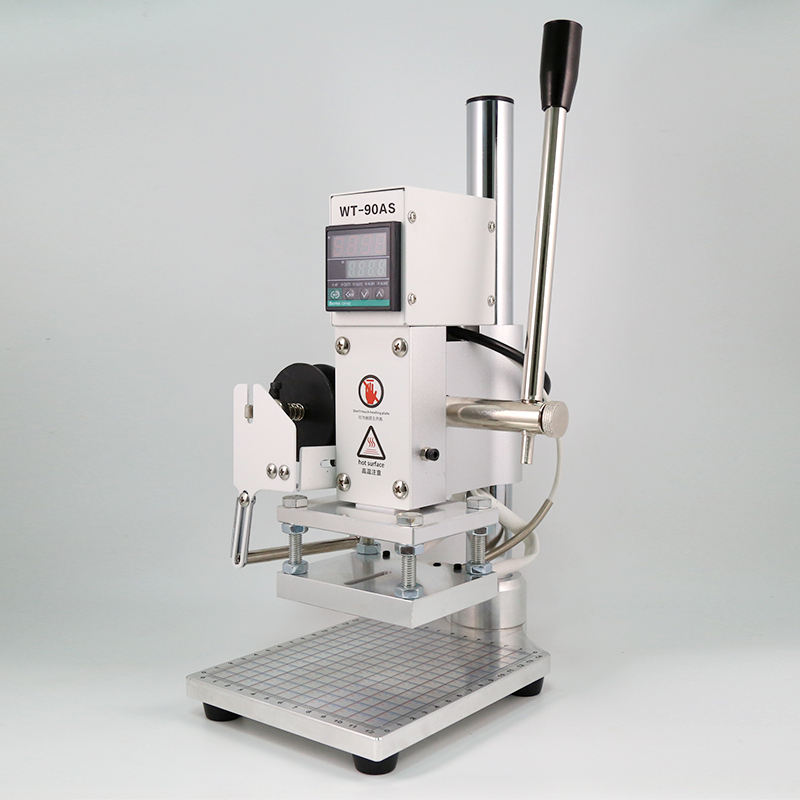 Hot Stamp Foil Press Machine - DIY Stamp Mold & Leather Craft