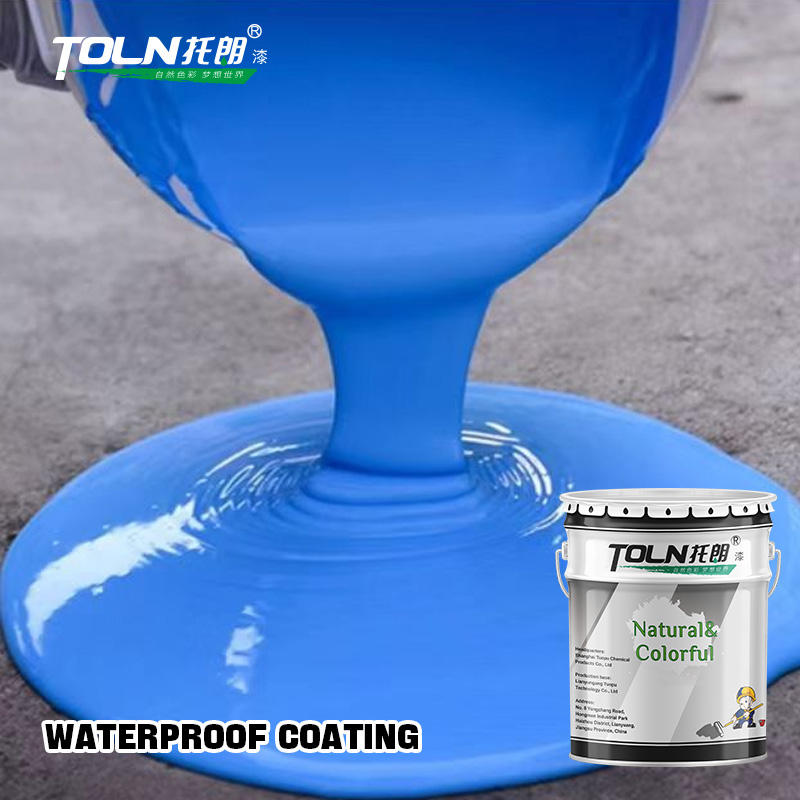 Free Sample TUOPU Acrylic Waterproof Coating Liquid for Concrete Roof ...