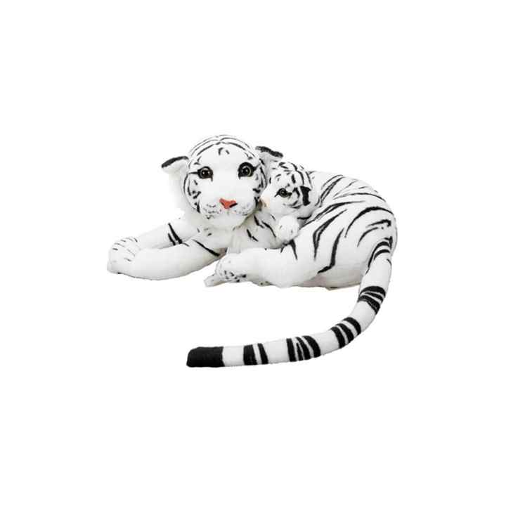 Plush Tiger Mother And Cub Lying On Side 60cm| Alibaba.com