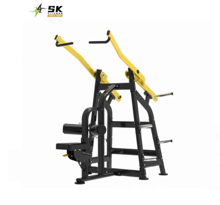 SK Commercial Plate Loaded Lat Pulldown and Low Row Machine Heavy Duty ...