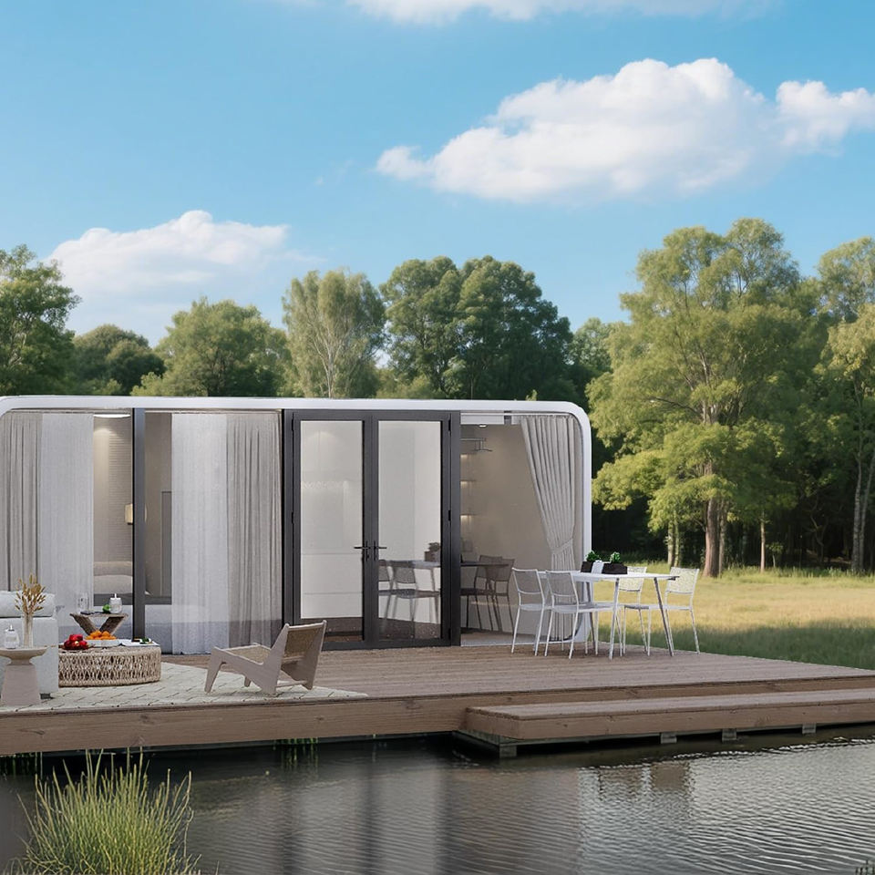 Factory-direct Sale of apple Capsule Cabin 40ft Mobile Type. 2025 Model ...