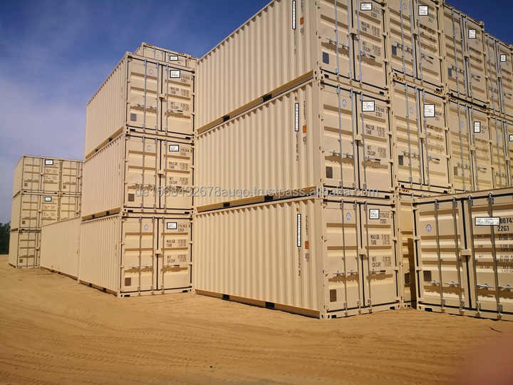 40HQ Shipping Container with 4 Side Door Open Side Container
