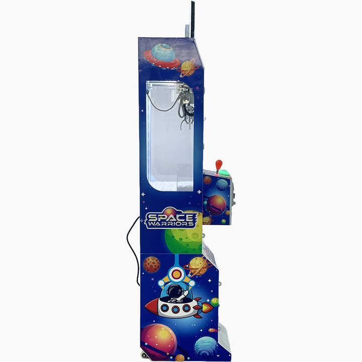 Mini customized led light manual macaron kids crane claw machine with ...