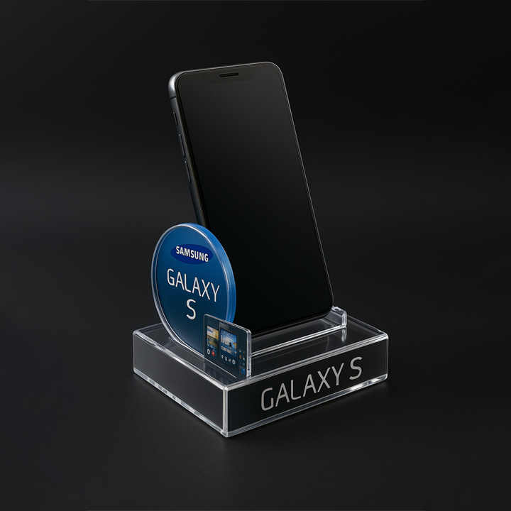 Wholesale Price Portable Clear Transparent Acrylic Mobile Display Stand ...