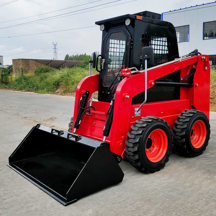 Hot Sell China Epa Crawler Diesel Gasoline Engine Skid Steer Loader Track Mini Skid Steer Wheel ...