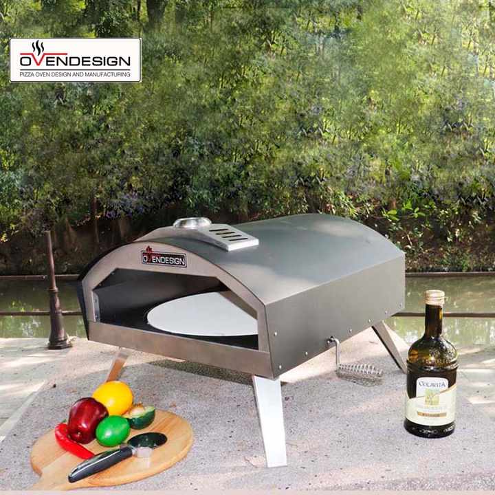 Chain Gas Built-in Ovens for Household Rotating Pizza Oven 16 Inch ...