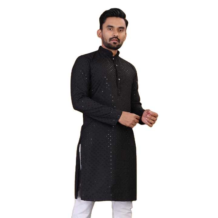 Man Eid Kurta Pajama Design Eid Collocation Man Kurta Neck Design Best ...