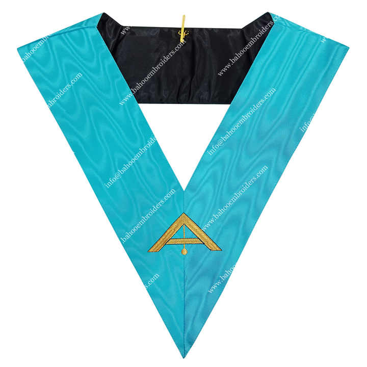 Masonic Regalia Officer's Collar of French Rite Unisex First Guard for ...