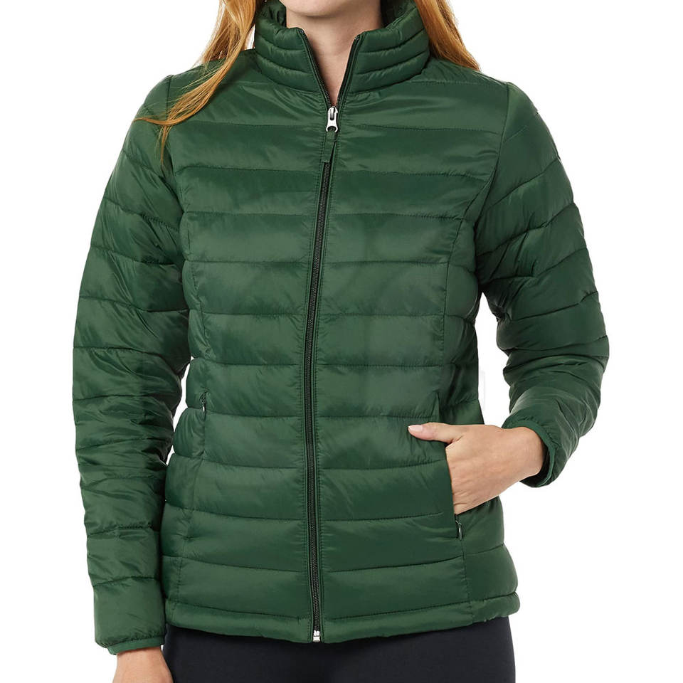 Hot Sale Women Puffer Jacket Breathable Women Puffer Jacket Solid Color ...