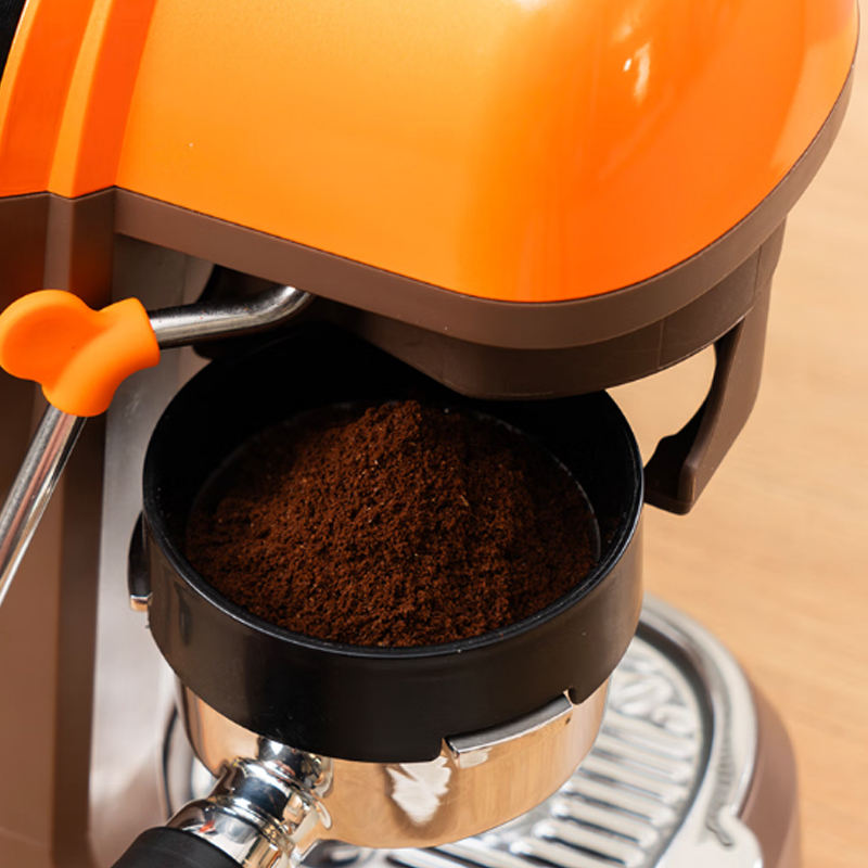 Compact Capsule Coffee Maker Bold Orange Design Fast Brewing ...
