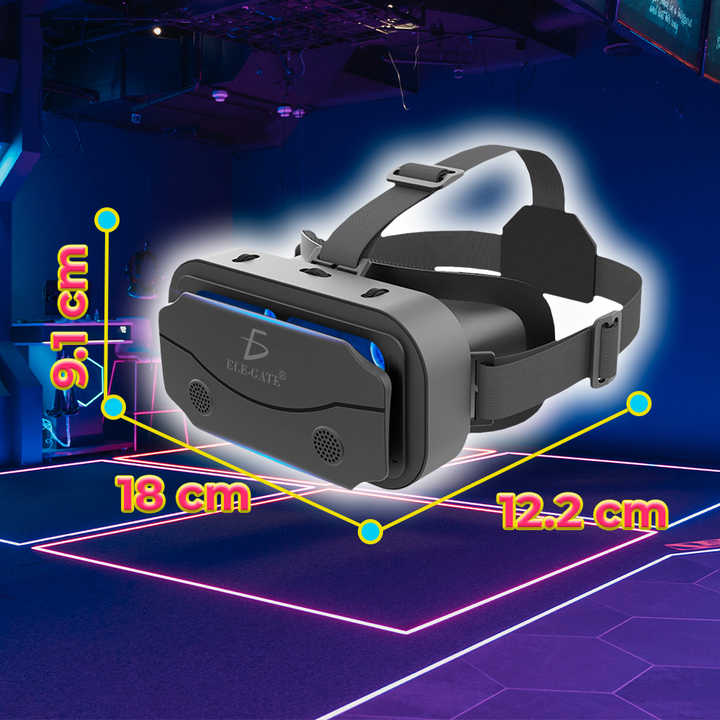 Adjustable 3D VR Virtual Reality Glasses Compatible with Devices up to ...