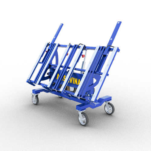 Electric Steel Kitchen Countertop Installation Cart Safely Easily ...