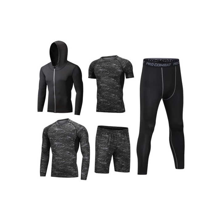 All Season Premium Compression Set For Men Training Indoors Compression ...
