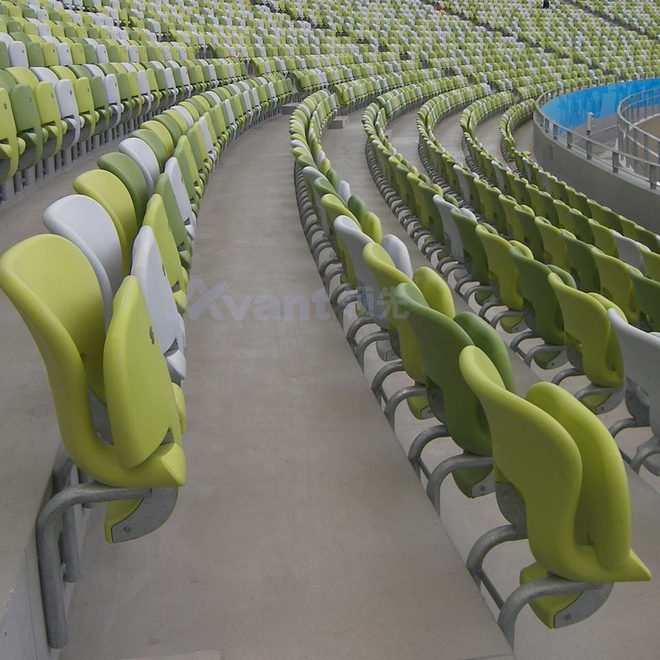 Avant Sports Fixed Tip-Up Stadium Seating for Football Arena Seating ...