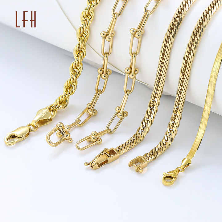 Shop Our Factory Cuban Link Chain Bracelet - 18K Gold