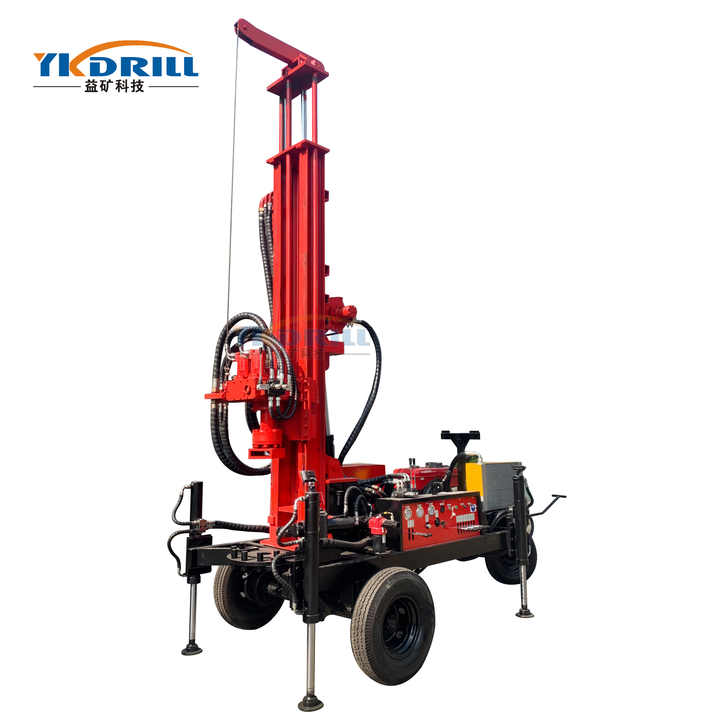 Compact Hydraulic Water Well Drilling Rig for Small Projects| Alibaba.com