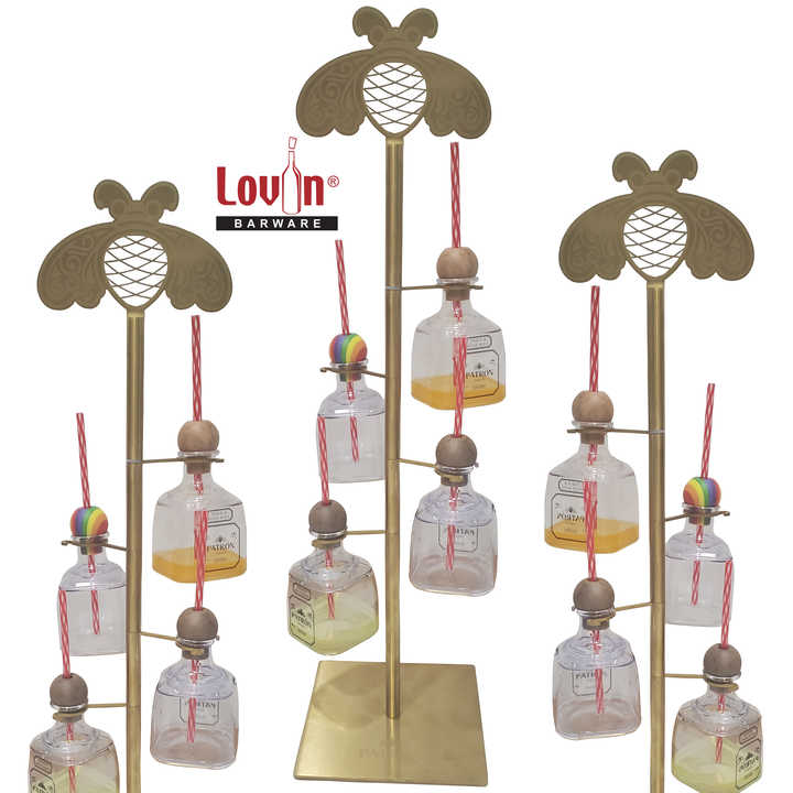 Patron Margarita Tree Patron Flight, Cocktail Stand for Party Cups ...