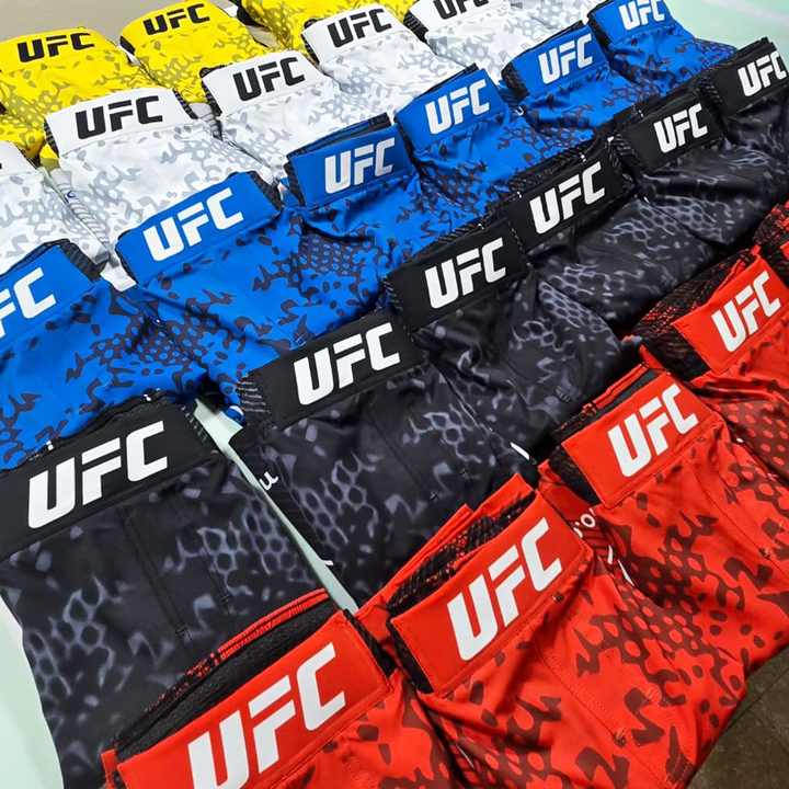 UFC Lightweight MMA Shorts for Men Quick Dry Sports Kickboxing BJJ ...