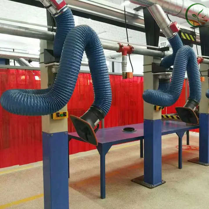 Universal Smoke Suction Fume Extraction Arm Dust Smoke Collection Arm ...