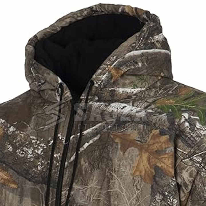 Warm Hunting Hoodies Outdoor Camouflage Pullover Fleece Hoodie For Men ...