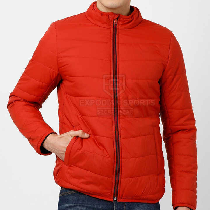 Low Price High Quality Custom Logo Printed Men Puffer Jacket Plus Size ...