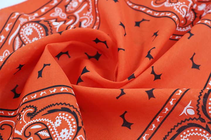 OEM Custom Printed Organic Cotton Bandana Custom Logo Bandanas No ...