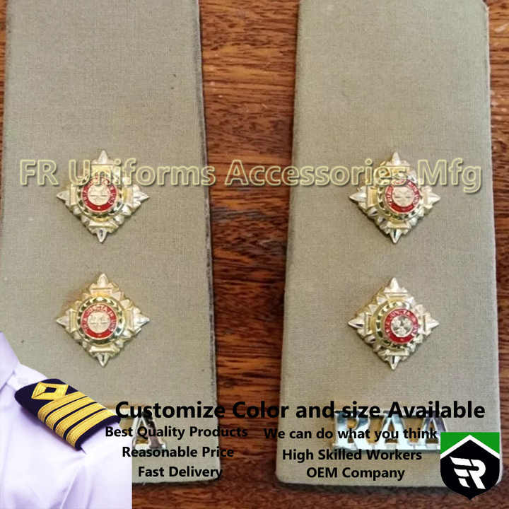 Shoulder Epaulette Board Uniform Australian Vietnam War Officers ...