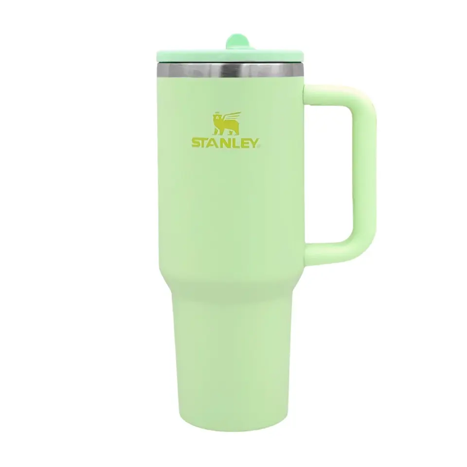 [GDL] Large metal thermos with handle and foldable straw, various ...