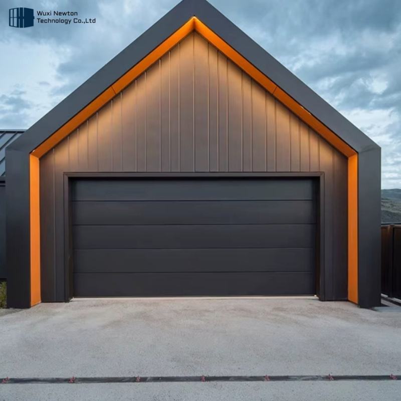 Manufacturer Supplier Sectional Panel Garage Automatic Door Windproof ...