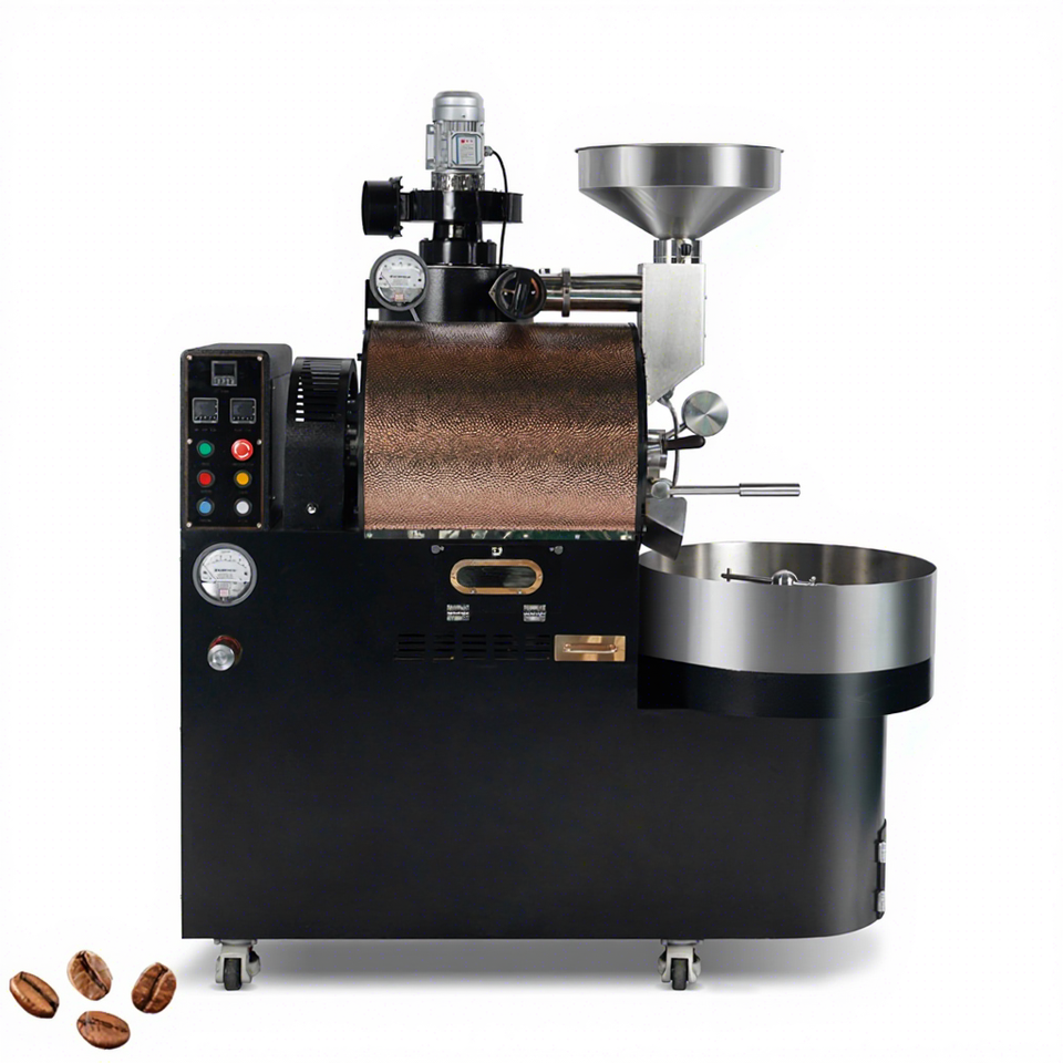 Gas Coffee Roaster 3kg Coffee Machine Automatic Commercial Coffee ...