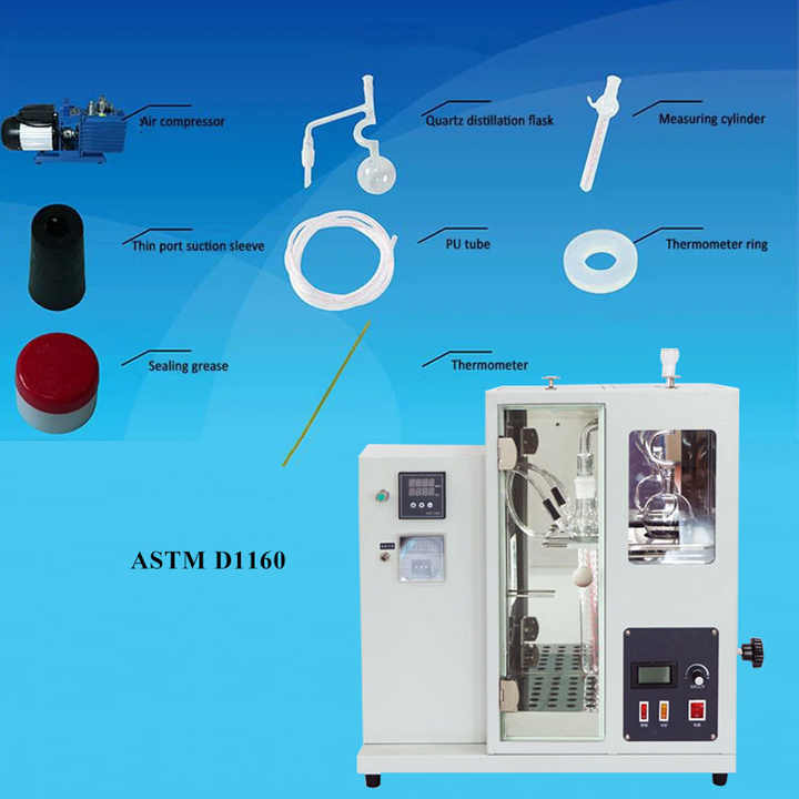 Lab Distillation Equipment ASTM D1160 Vacuum Distillation Apparatus ...