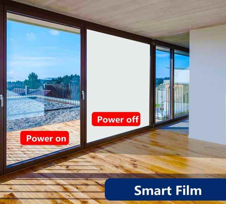 Smart Privacy Film - Switchable Ceramic Black Tint