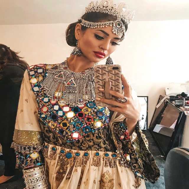 Shop Latest Hand Embroidered Afghan Dresses from Pakistan