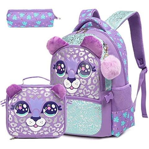 3d Colourful Waterproof Cute Children Luggagetrolley School Backpack ...