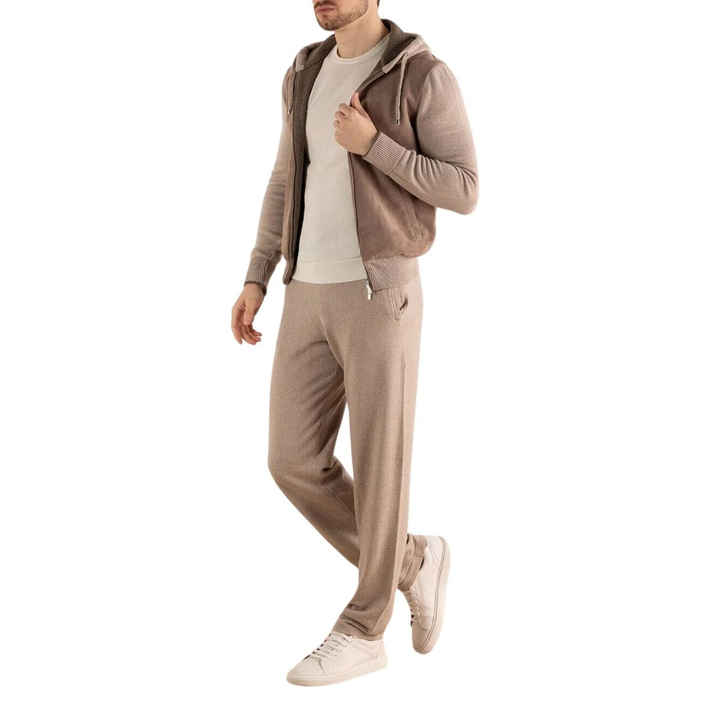 Unisex Heavyweight Breathable Solid Pattern Training Jogging Tracksuit ...