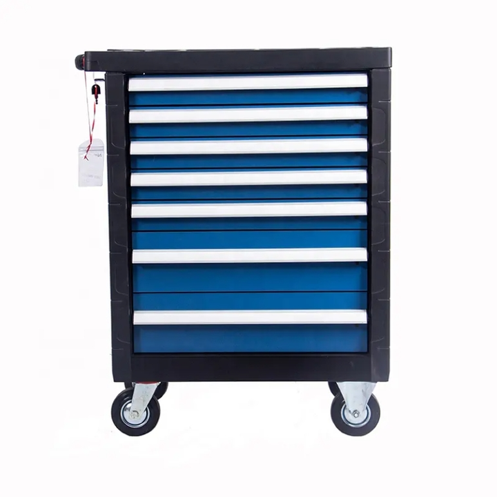 Neatly Professional Mechanic Blue Tools Cabinet Trolley Garage Rolling ...
