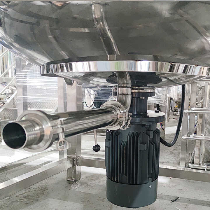 100L High-Speed Ointment Toothpaste Vacuum Emulsifying Mixer Machine ...