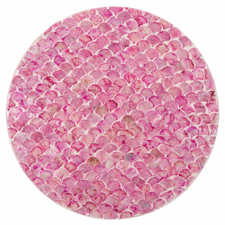 Mother of Pearl Stool - Elegant & Versatile Home Furniture