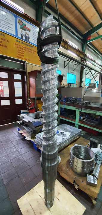 Worm Shaft Manufacturing Plant Iron Gearbox New Condition Standard Worm ...