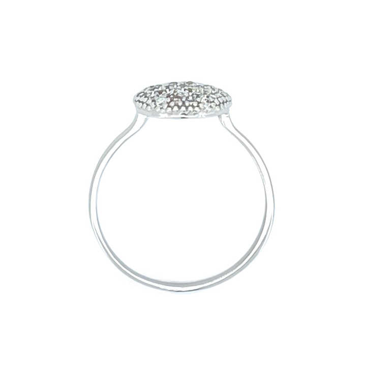 Made in Spain Romantic Classic Design Cluster Engagement Rings Gold ...