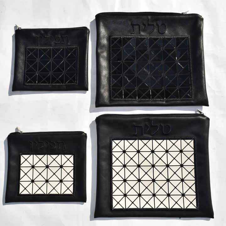 Belief Custom Embroid Zippered Jewish Gifts Clutch Purse Pouch Leather ...