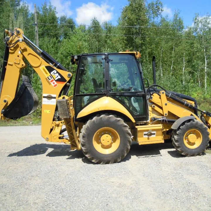 Used Backhoe Loader CAT 450 CAT420f CAT430 4x4 Wheel 20 Ton Backhoe ...