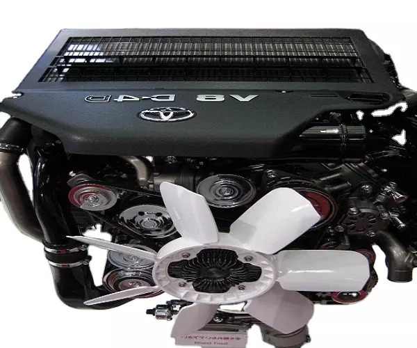 V8 Landcruiser 1VD-FTV 4.5L Diesel Turbo Complete Engine