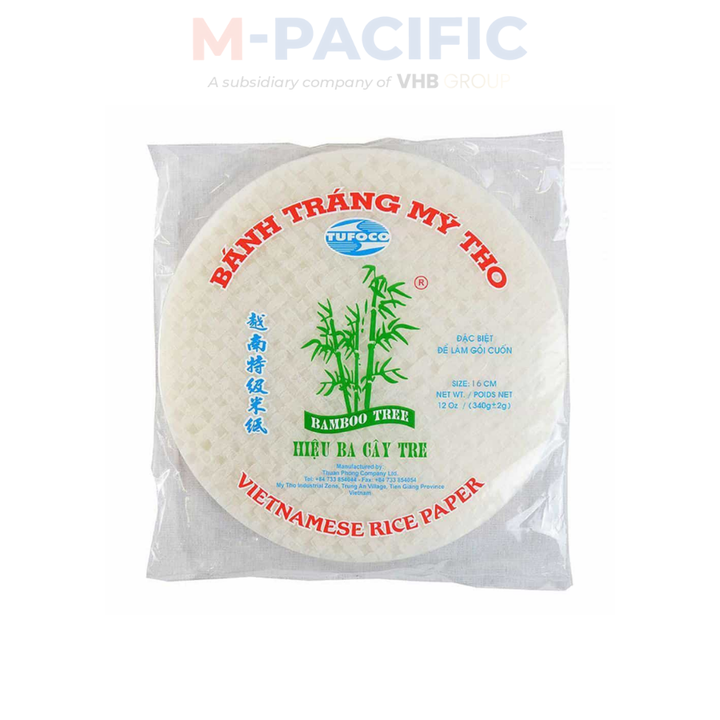 3 Cay Tre Vietnamese Rice Paper Round Spring Roll Wrapper 400g ...