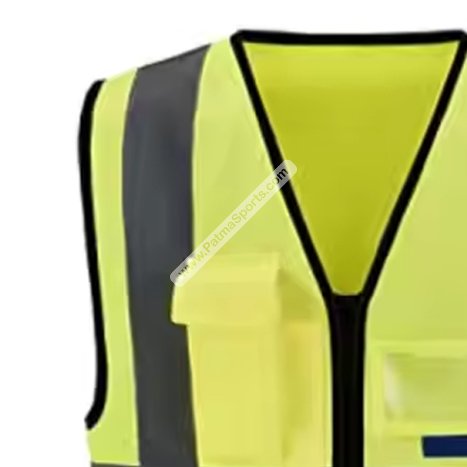 Custom Unisex Hi Visibility Safety Vest Reflective Work Vest with ...