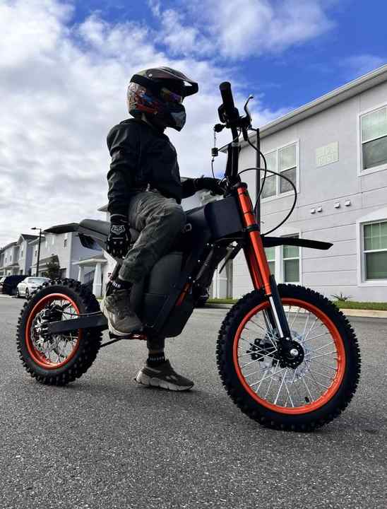 Tuttio Soleil01 Electric Dirt Bike 2000W Electric Motorcycle with 48V ...