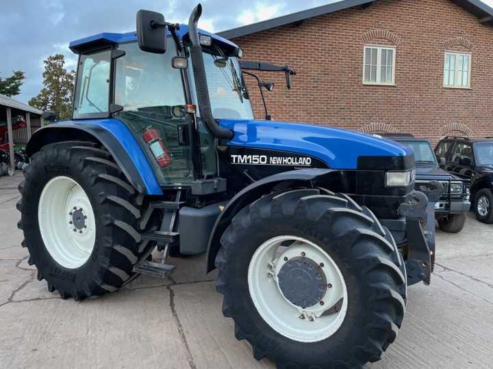 150HP New-Holland TM150 Tractor - High Productivity Farm Machine