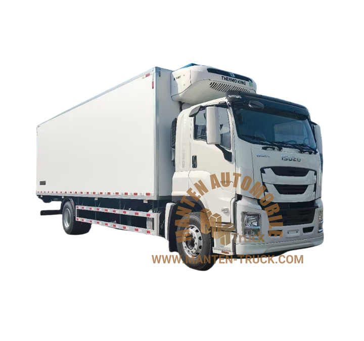 Giga Cabin Truck Refrigerator Ice Cream Delivery Truck With Stainless ...